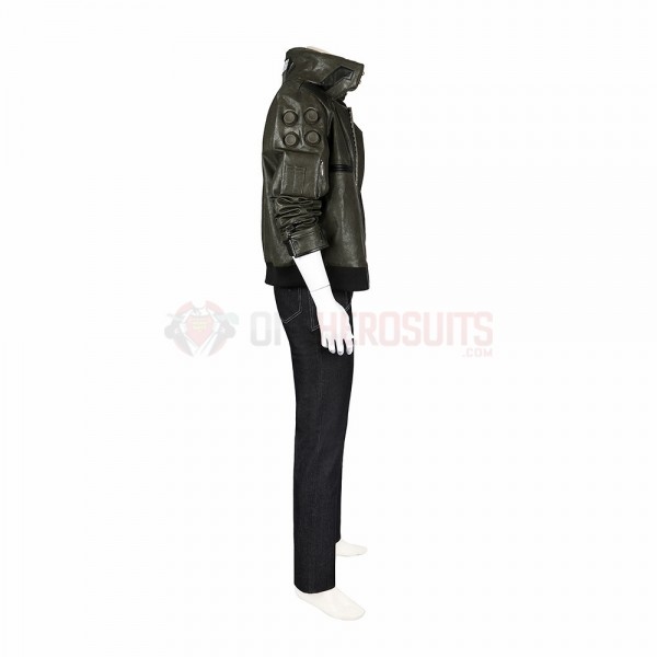 2077 Vincent Cosplay Costume Leather Jacket Suit