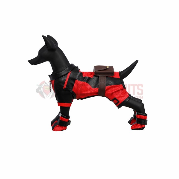 Deadpool & Wolverine Dogpool Cosplay Costume Deadpool Dog Suits