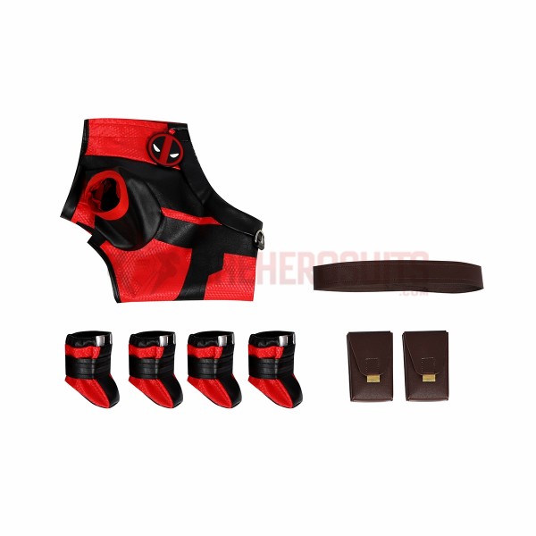 Deadpool & Wolverine Dogpool Cosplay Costume Deadpool Dog Suits