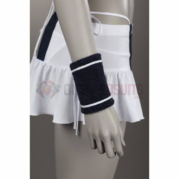 Final Fantasy VII Tifa Lockhart Cosplay Costumes White Swimsuit