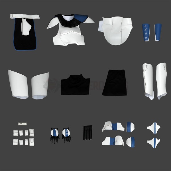 Star Wars The Clone Wars Cosplay Costume Captain Rex Suit