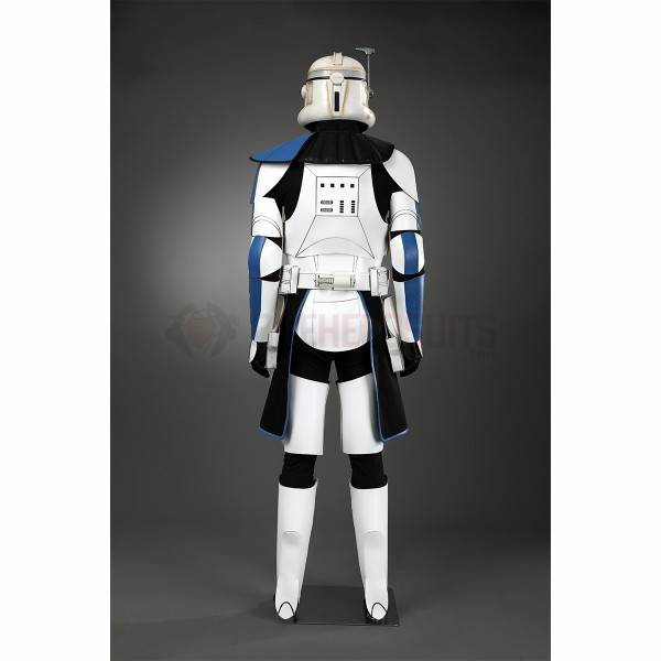 Star Wars The Clone Wars Cosplay Costume Captain Rex Suit