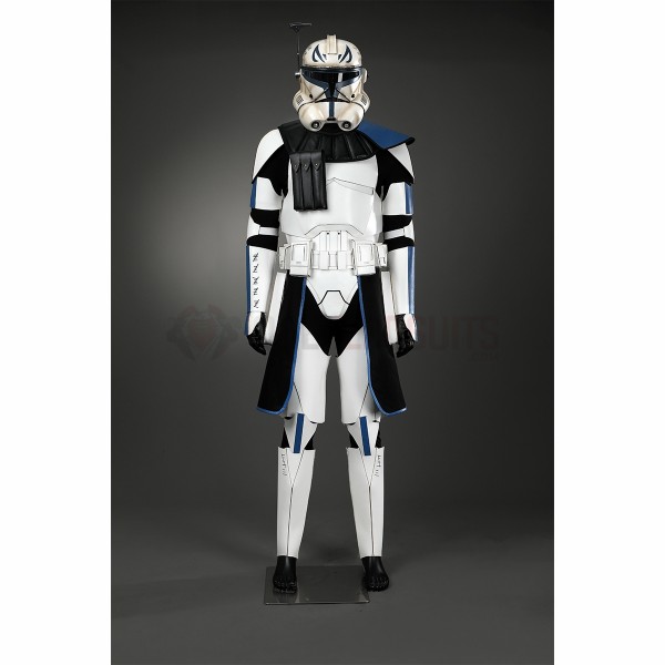 Star Wars The Clone Wars Cosplay Costume Captain Rex Suit