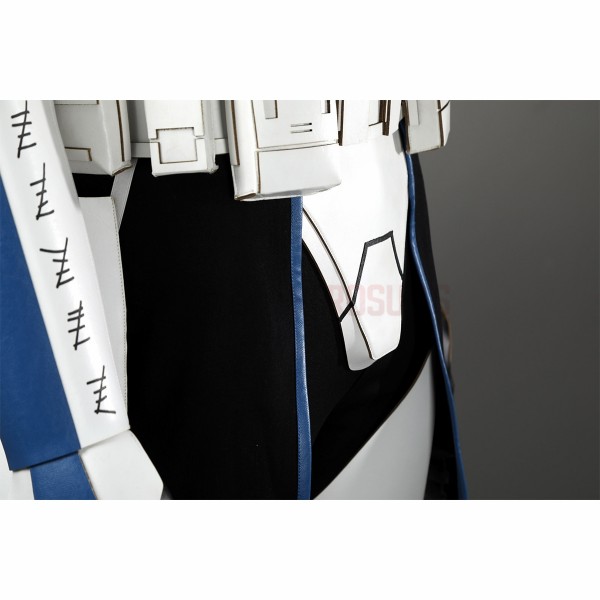 Star Wars The Clone Wars Cosplay Costume Captain Rex Suit