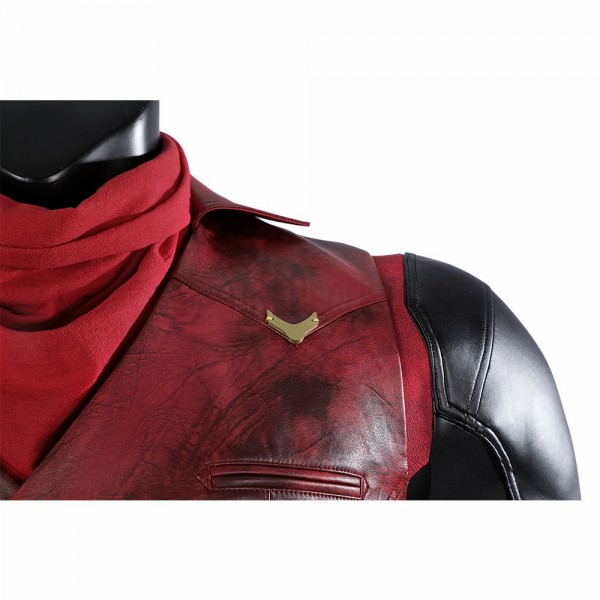 Deadpool 3 Cowboypool Cosplay Costume Leather Cosplay Suit