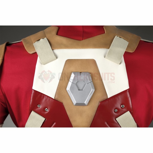 Thunderbolts Cosplay Costume Red Guardian Suit