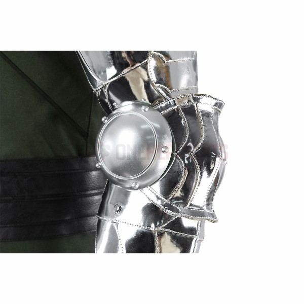 Doctor Doom Cosplay Costumes Victor von Doom Green Suits With Cloak