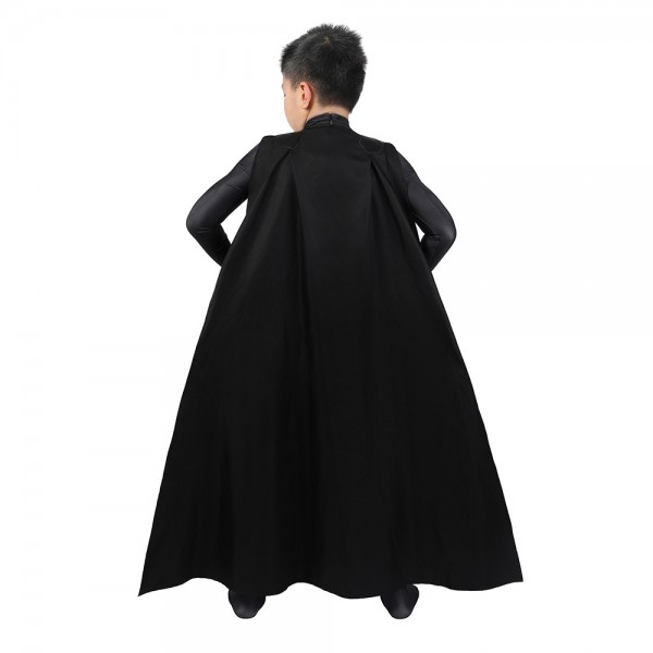 Kids Clark Kent Kal-El Clark Kent Cosplay Suit Crisis on Infinite Earths Spandex BodySuit