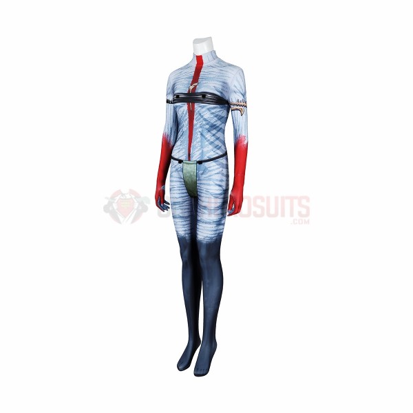 Avatar Fire and Ash Cosplay Costume Varang‌ Spandex Bodysuit