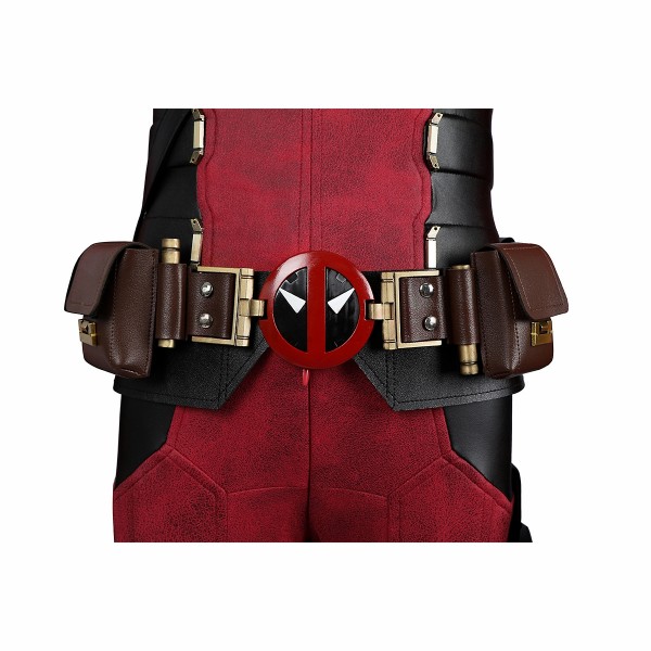 Kids Deadpool 3 Cosplay Costumes Wade Wilson Leather Edition Halloween ...