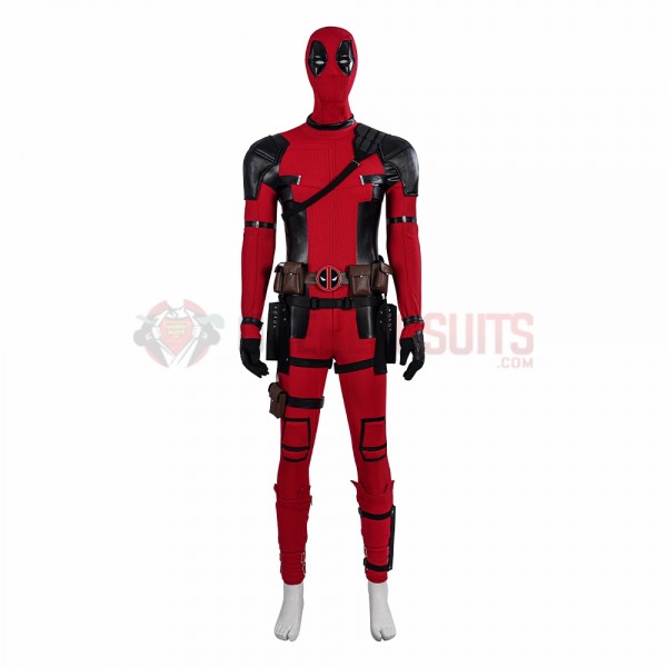 Deadpool 3 Knitted Cosplay Costumes Wade Wilson Suits