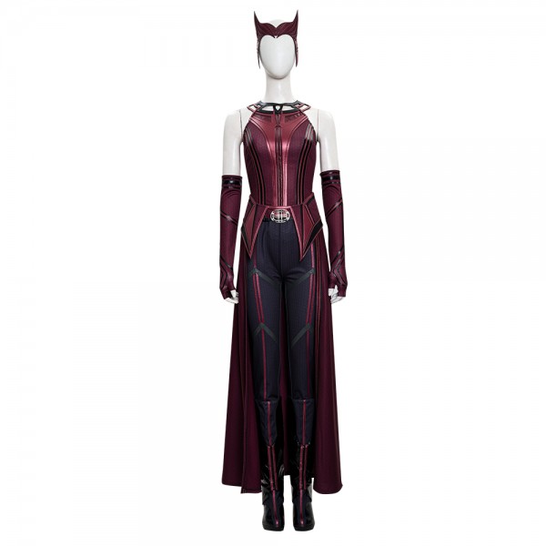 Wanda Costume WandaVision 2021 Scarlet Witch New Cosplay Suit