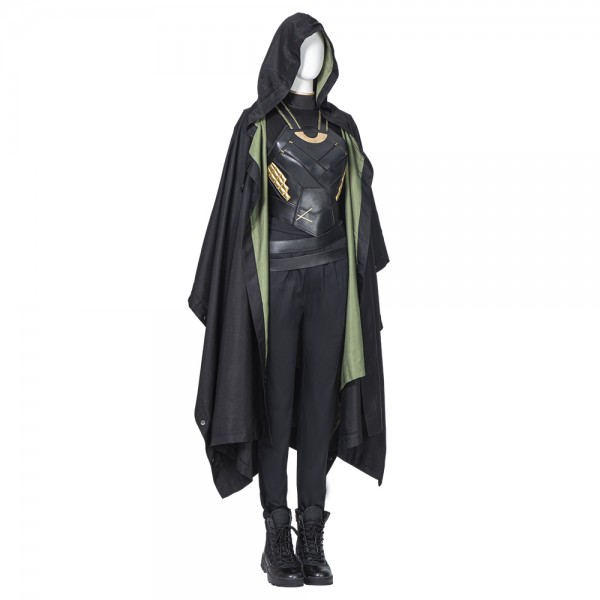 Female Variant of Loki 3 Cosplay Costume Sylvie Laufeydottir Top Level Suit