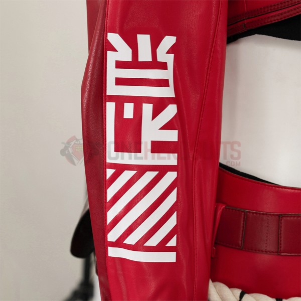 Apex Legends Cosplay Costumes Wraith Street Smart Red Top Level Suits