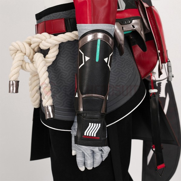 Apex Legends Cosplay Costumes Wraith Street Smart Red Top Level Suits