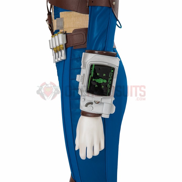 Lucy Female Cosplay Costumes Blue Top Level Suits