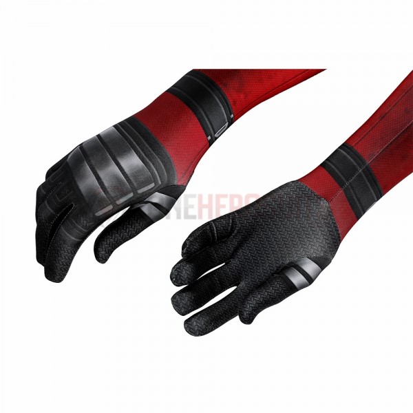 Deadpool Suit 3D Printed Spandex Deadpool Red Cosplay Costume