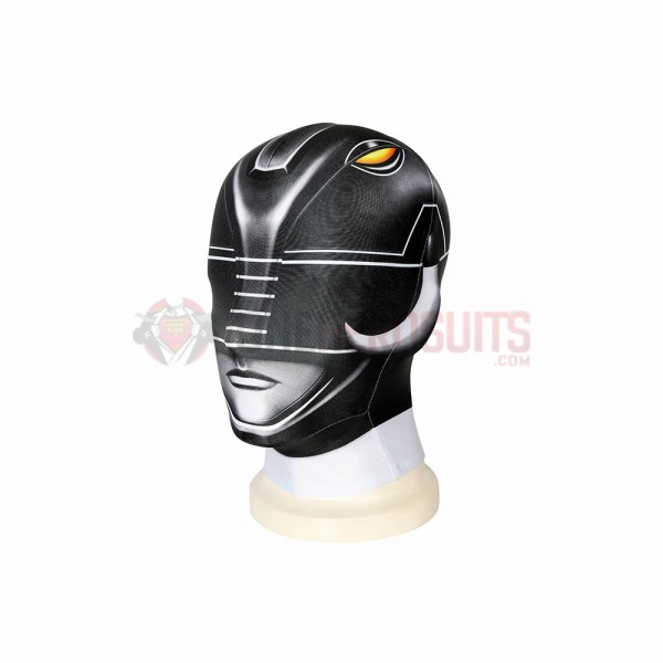 Black Power Rangers Suit Power Ranger Black Spandex Cosplay Costume