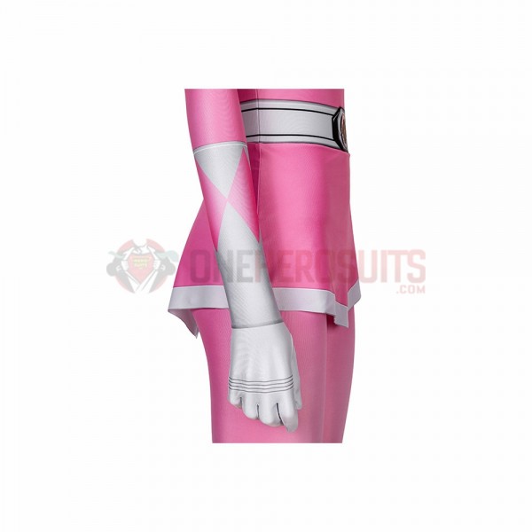 Pink Power Rangers Cosplay Suit Pink Ranger Spandex Cosplay Costume